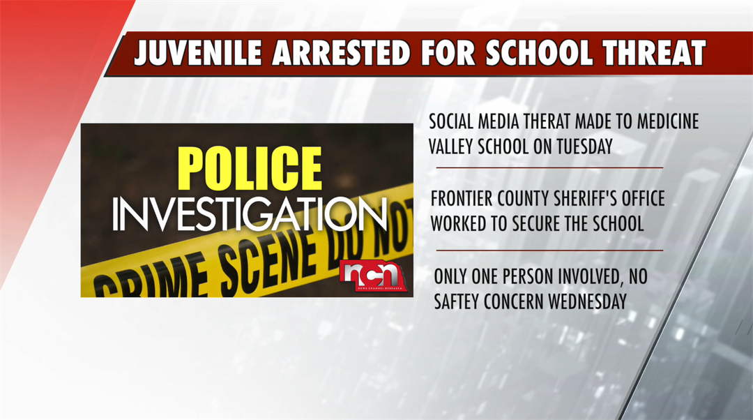 Juvenile Arrested For Making Terroristic Threats Toward School News
