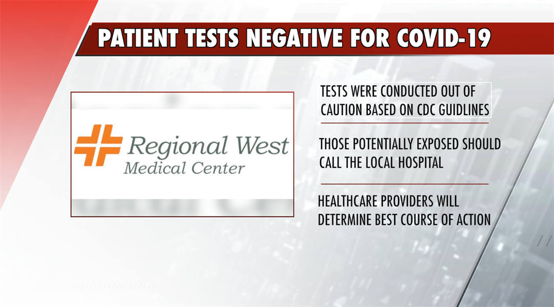 Regional West Medical Center Patient Tests Negative For COVID-19 - NEWS ...