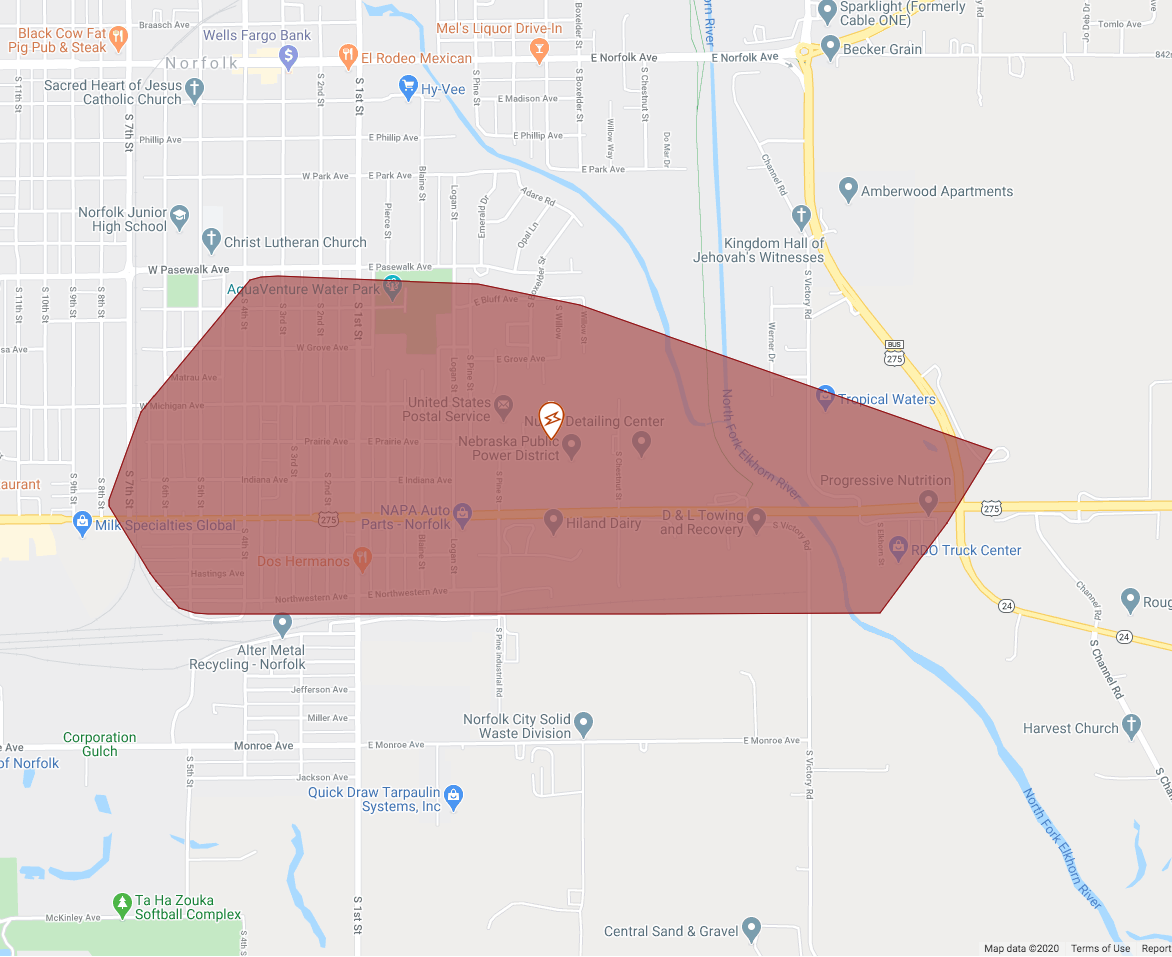 NPPD Working To Repair Power Outage In Norfolk - NORTHEAST - NEWS ...