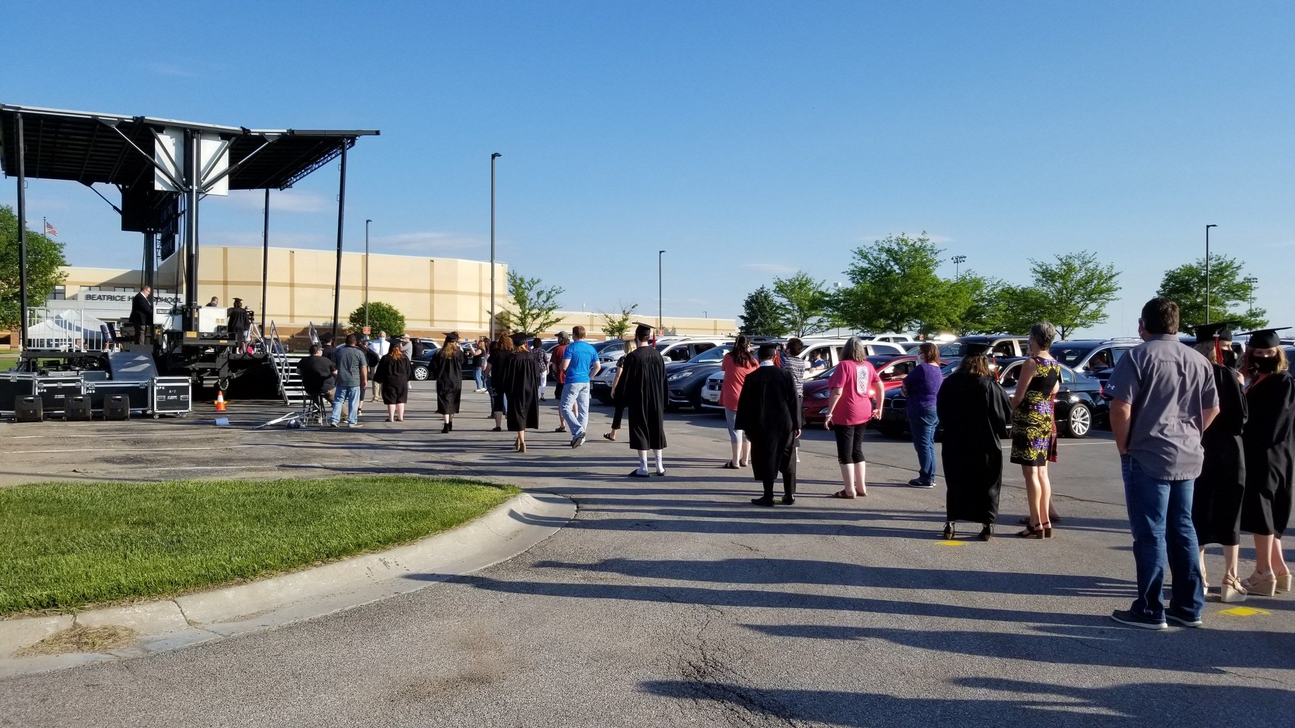 Beatrice High School Holds Unconventional Graduation, in Untypical Year ...