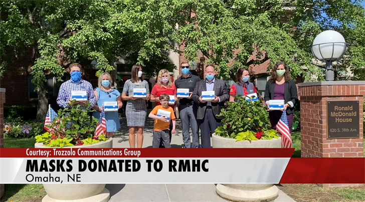 Over 4,400 medical face masks donated to RMHC Omaha - NEWS CHANNEL NEBRASKA