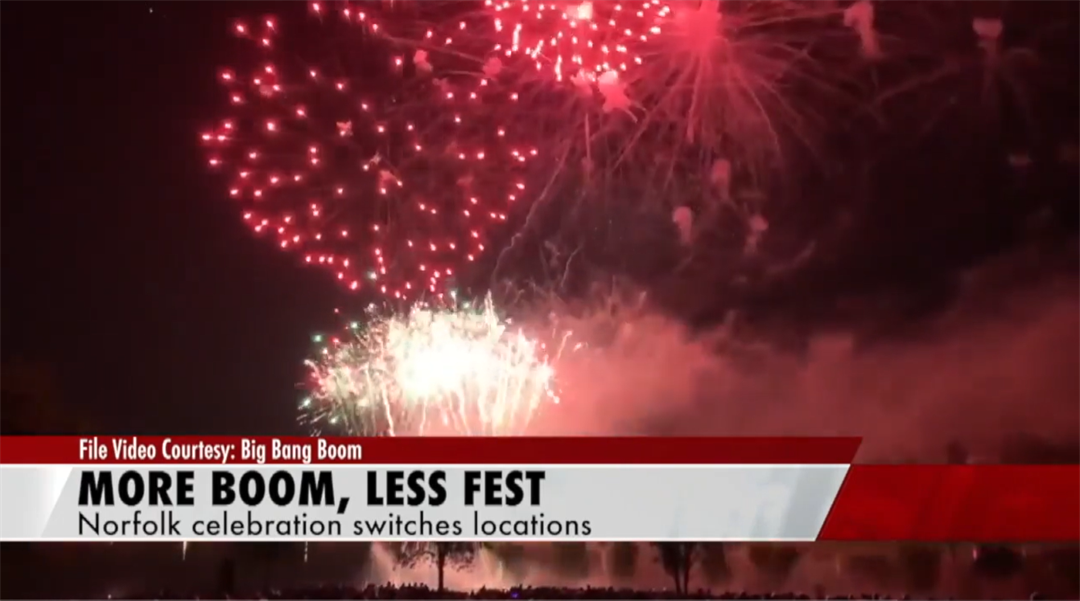 Boomfest fireworks to be held at different location, limited to one day ...
