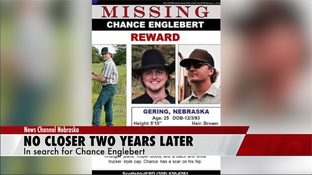 Two years later, still no sign of Chance Englebert - NEWS CHANNEL NEBRASKA