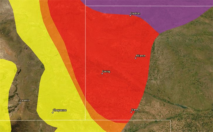 Wildfire smoke causing air quality issues in western Nebraska - NEWS ...