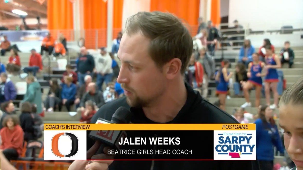 INTERVIEW - Beatrice Head Coach Jalen Weeks - NEWS CHANNEL NEBRASKA